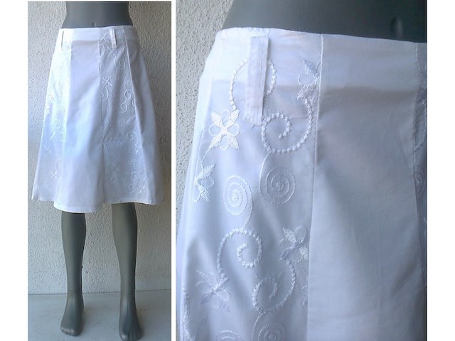 bela suknja pamučna broj 40 ITALY