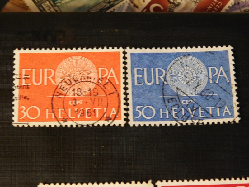 Svajcarska EUROPA CEPT serija 1960..