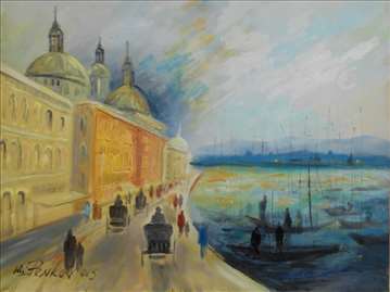 Venecija 2, ulje na platnu, 80×60 cm