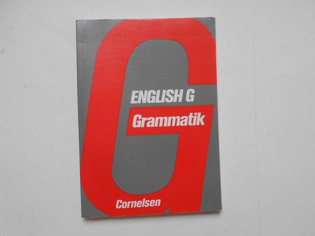 English G grammatik, cornelsen, Gramatika engleskog