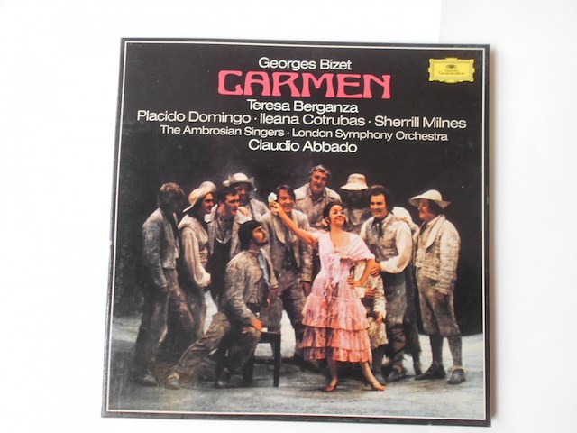 Karmen - Bize, Carmen-Bizet, dir, C.Abbado   3LP