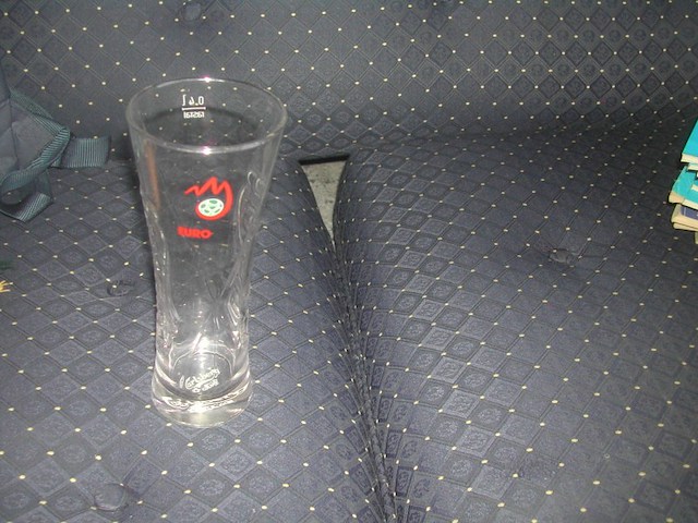 pivska krigla Carlsberg EURO 2008 0,4 lit