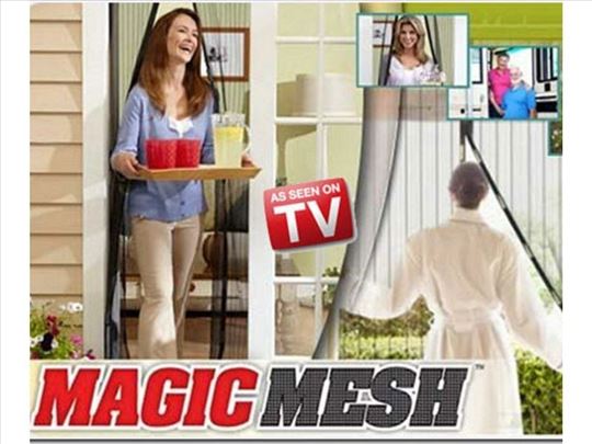 Magnetna zavesa za vrata-Magic Mesh zavesa