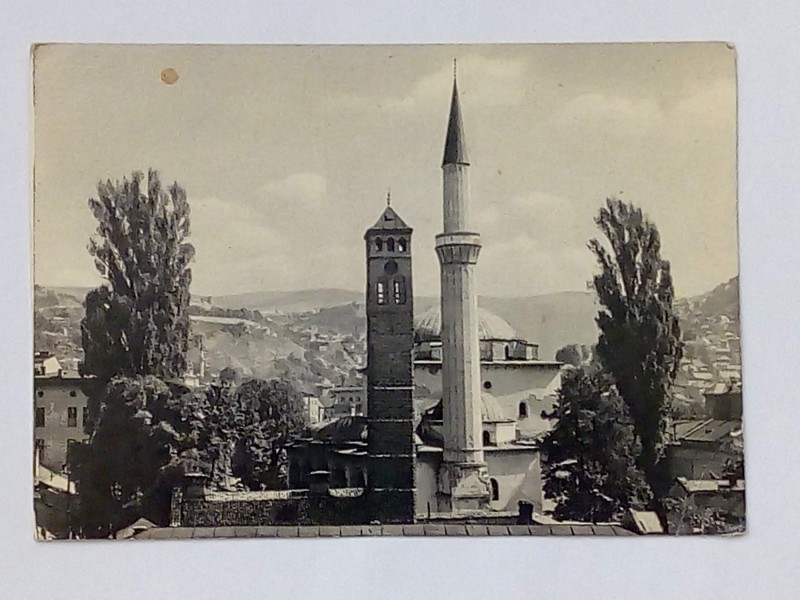Sarajevo Begova Džamija sa Sahat Kulom --- Čista ---