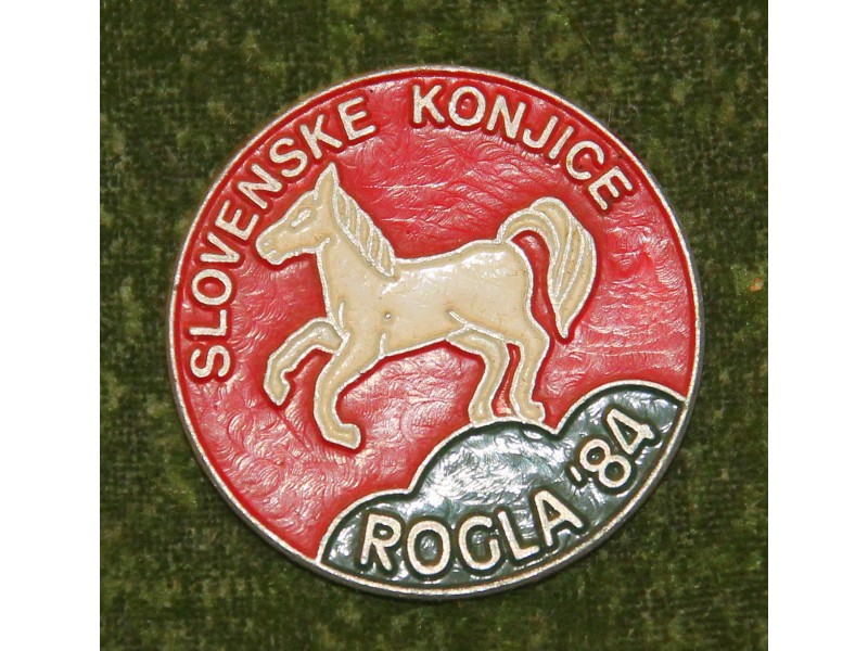 KONJIČKA ZNAČKA-SLOVENSKE KONJICE ROGLA 1984-veća.