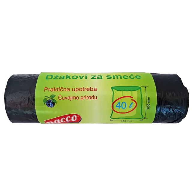 KESE ZA SMEĆE PACCO 460X600-40l 10/1