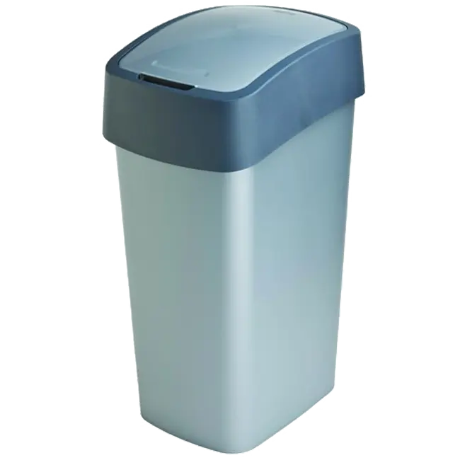 Curver kanta za smece 50l flip bin, siva