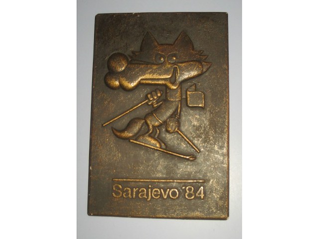 Vučko Zimske olimpijske igre Sarajevo 1984 suvenir