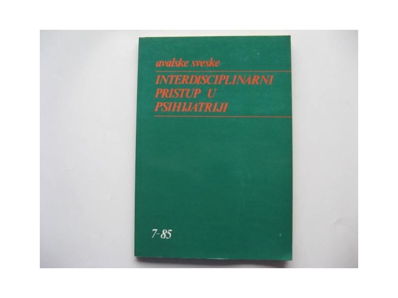 Interdisciplinarni pristup u psihijatriji