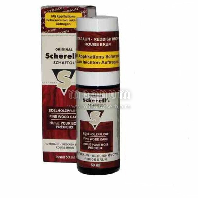 Ballistol Scherells Shraftoil 50ml rotbraun