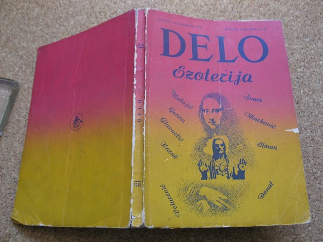 DELO, 1976, broj  8 - 9,  Ezoterija