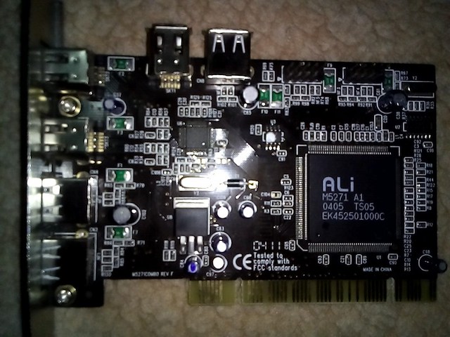 ! PCI 4+2Potr USB Ali m5271 a1