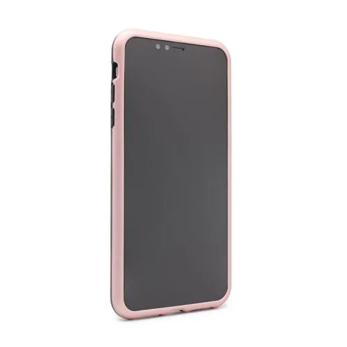 Futrola - maska Magnetic Cover za iPhone XS Max roze