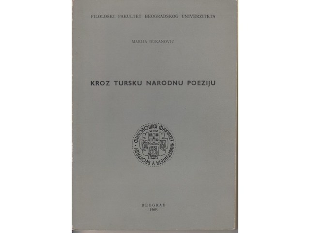 KROZ TURSKU NARODNU POEZIJU