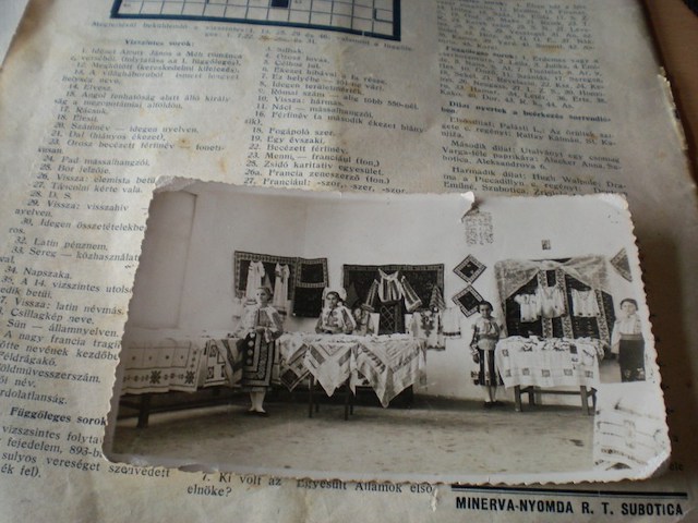 Vrsac Foto Razglednica Rumuni Nosnje 1938