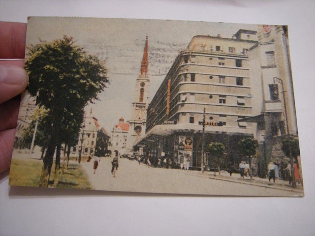 Novi Sad, putovala 1959 god.