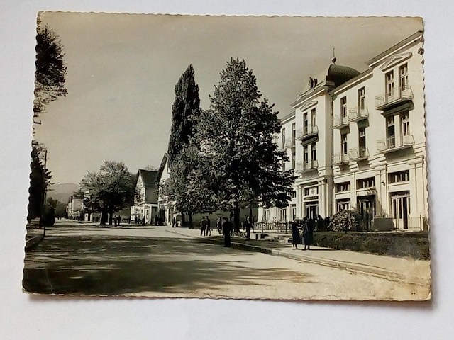 Vrnjačka Banja - Glavna Ulica --- Putovala 1959.godine
