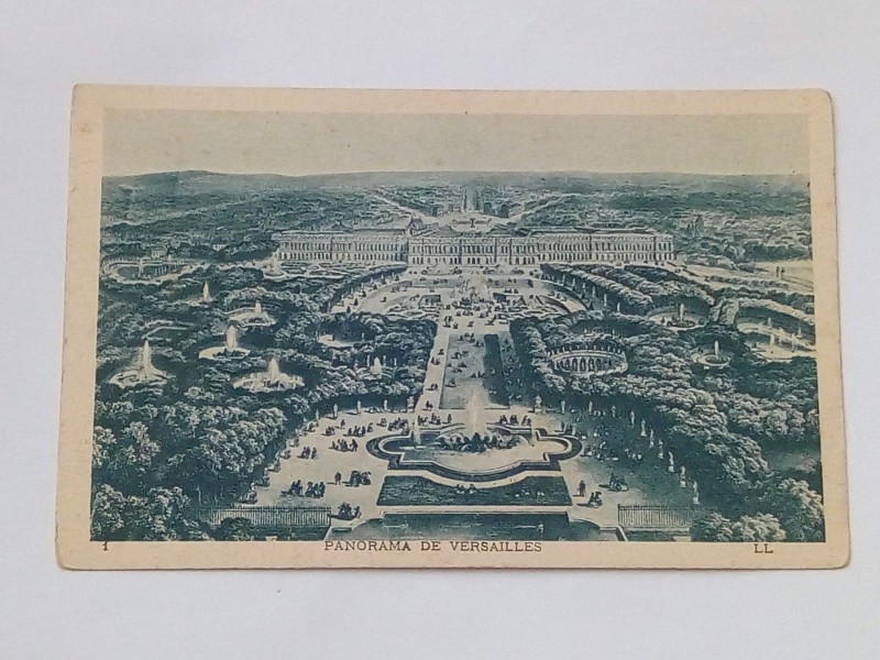 Stara Razglednica - Panorama De Versailles --- Čista --