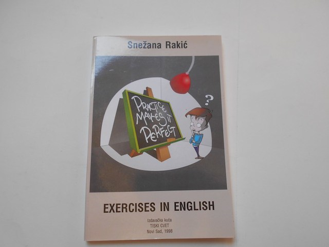 Exercises in english, Snežana Rakić, 1998.