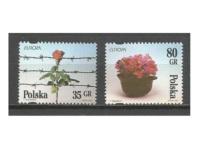 Poljska 1995. EVROPA CEPT cista serija