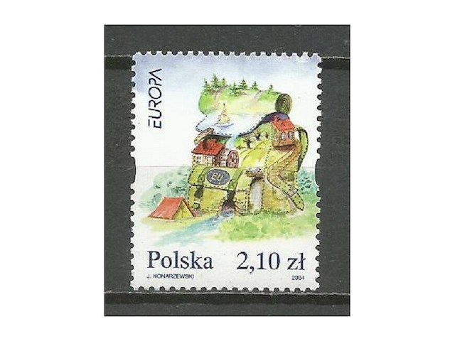 Poljska 2004. EVROPA CEPT cista