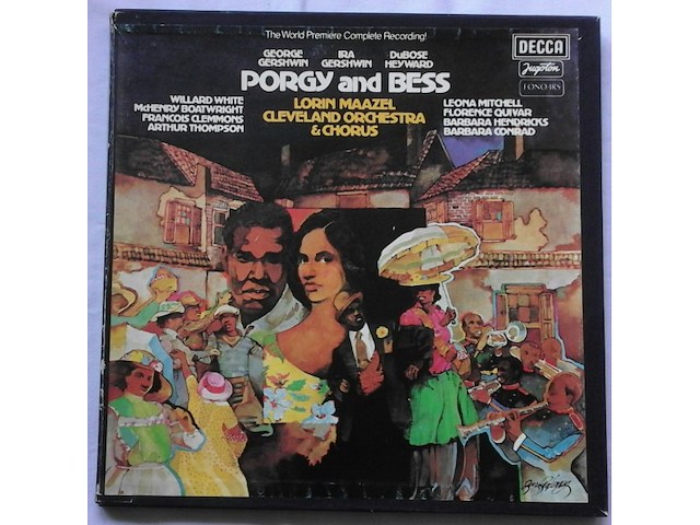 GEORGE GERSHWIN  -  3LP Box Porgy and Bess