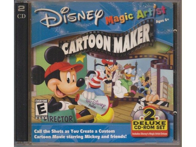 cd / Disney Magic Artist / CARTOON MAKER + 2 CD