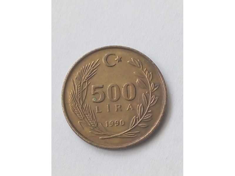 500 Lira 1990.godine --- Turska ---