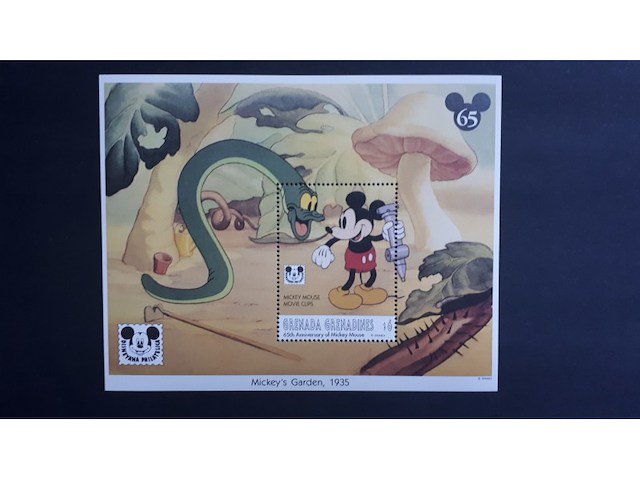 Dizni (Disney) Grenada Grenadines 1993. ** Čisto B159