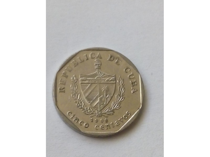 5 Centavos 1998.godine --- Kuba ---