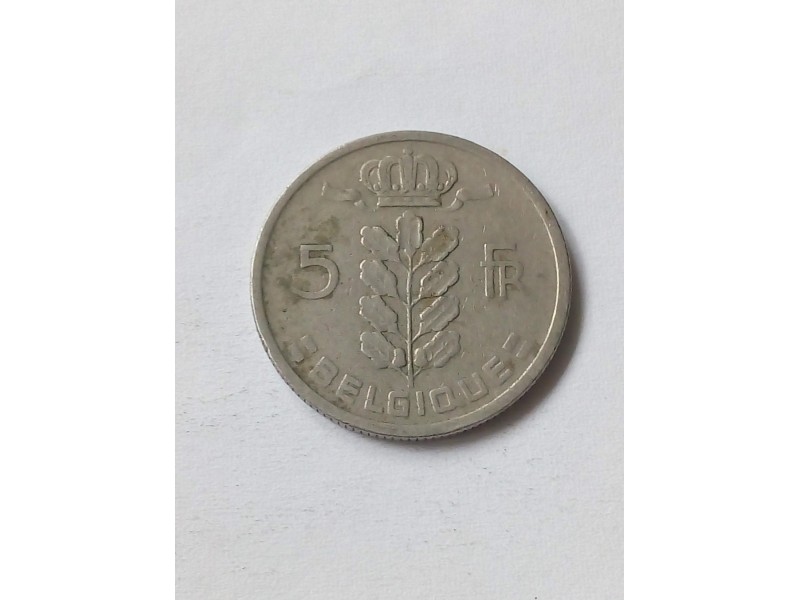 5 Franc 1949.godine --- Belgija ---