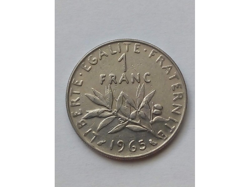 1 Franc 1965.godine --- Francuska ---