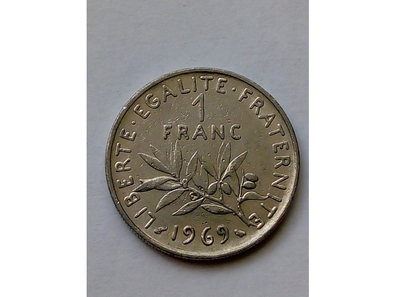 1 Franc 1969.godine --- Francuska ---