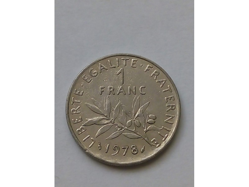 1 Franc 1978.godine --- Francuska ---