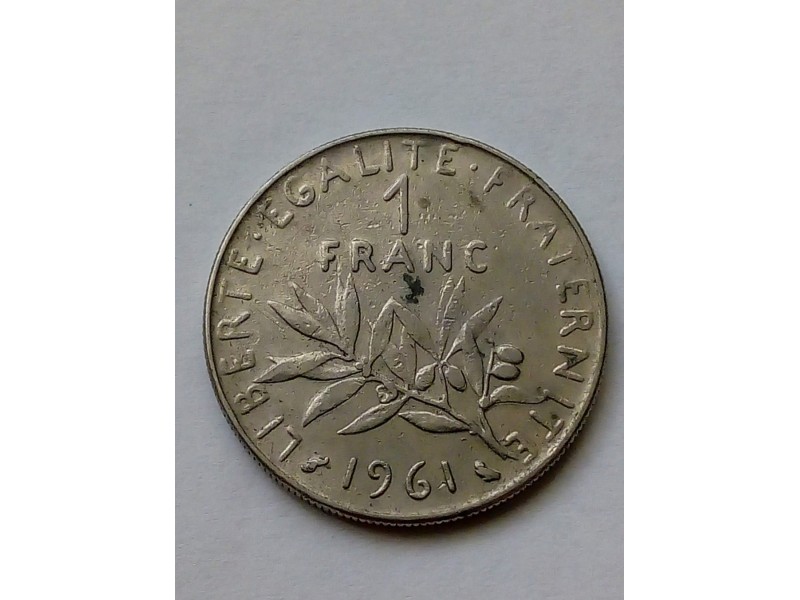 1 Franc 1961.godine --- Francuska ---