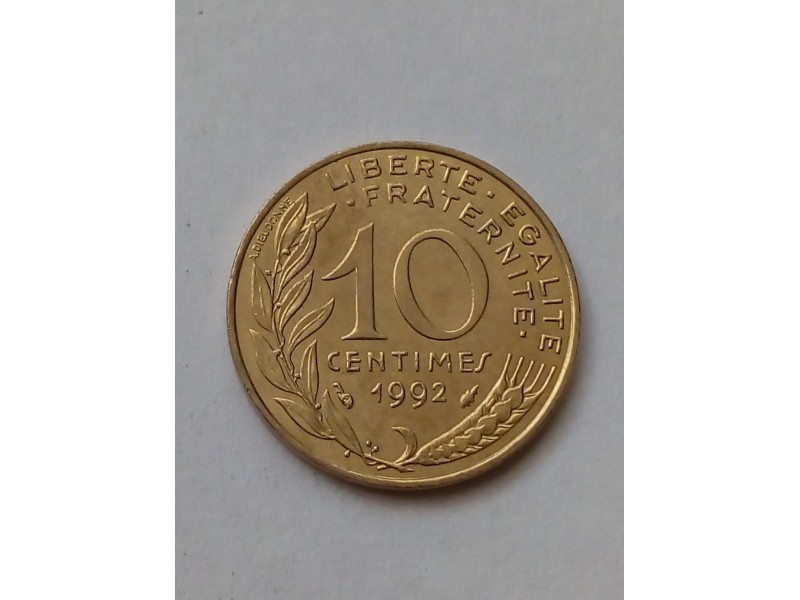 10 Centimes 1992.godine --- Francuska ---