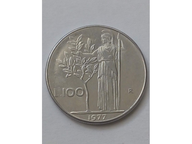 100 Lira 1977.godine --- Italija ---