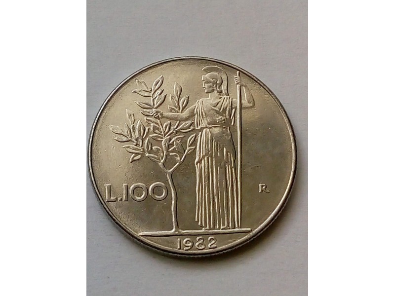 100 Lira 1982.godine --- Italija ---