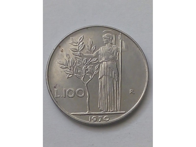 100 Lira 1970.godine --- Italija ---