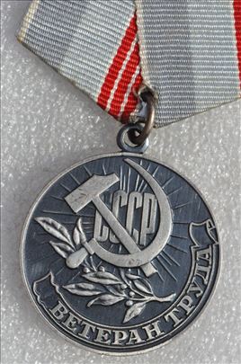 CCCP Medalja veterana rada