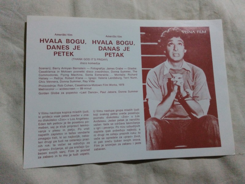 Hvala bogu, danas je petak