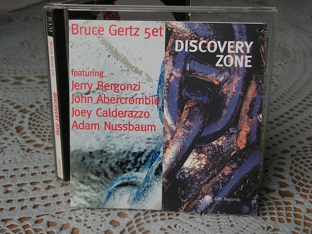 BRUCE GERTZ 5ET-DISCOVERY ZONE-JAZZ-REDAK CD