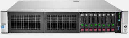 HP DL380 Gen9 8C (826682R-B21) Intel Xeon E5-2620v4 16GB-R P440ar/2GB 8SFF NoHDD NoODD 500W Remarket 2U Rack (3-3-3)