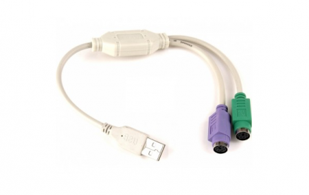 FAST AZIA A(M) - 2xPS/2 (F) USB Adapter