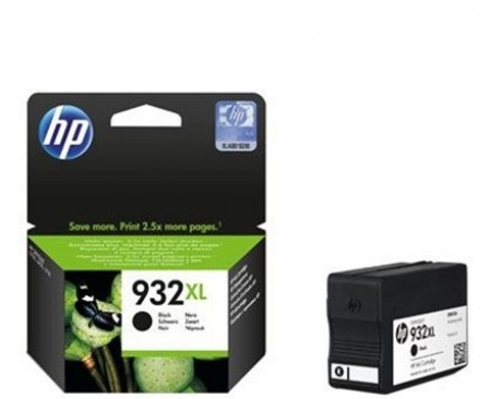 HP INK CN053AE Black No. 932XL, Tip Ink Cartridge, No. 932XL, Boja Black, Kapacitet 1000 str., Podržava HP Officejet 6100 ePrinter, HP Officejet 660