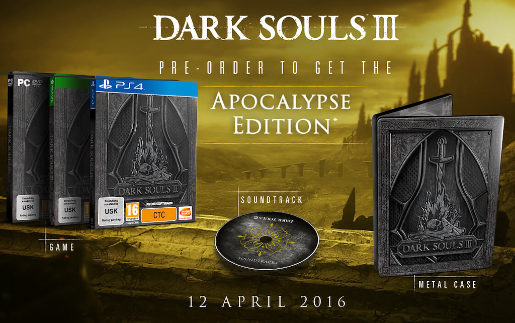 PC Dark Souls 3 Apocalypse Edition