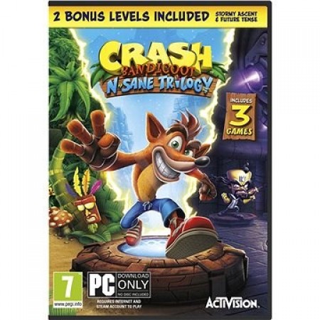 PC Crash Bandicoot N. Sane Trilogy (code in a box) ( 33545EN )