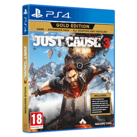 Square Enix PS4 Just Cause 3 Gold Edition