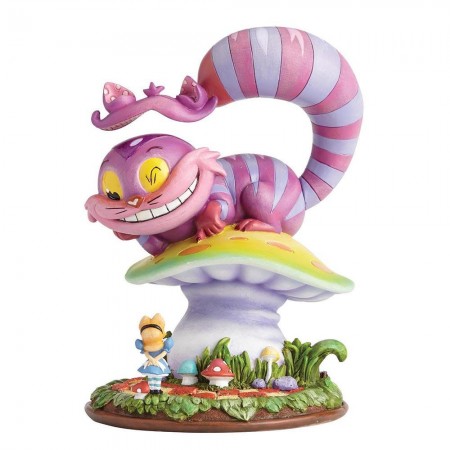Miss Mindy Cheshire Cat & Alice Figurine