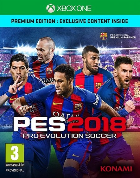 Konami XBOXONE Pro Evolution Soccer 2018 Standard Edition